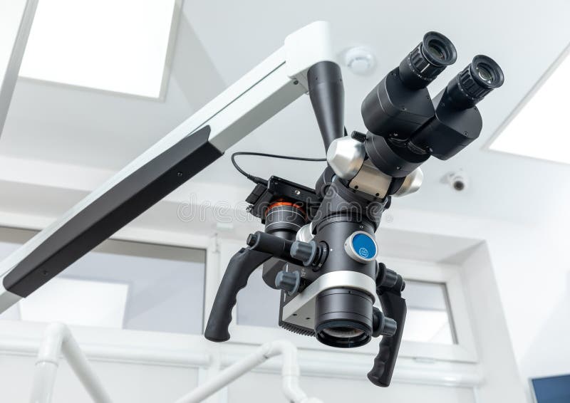 Modern Dental Microscope for Operations in Surgery Room at Hospital ...