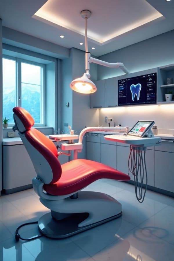 Modern Dental Operatory with Advanced Equipment, Sterile, Dental ...