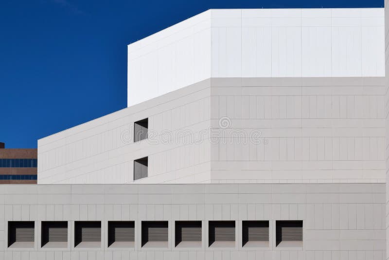 A Modern Design Building in Downtown Albuquerque New Mexico Stock Image ...