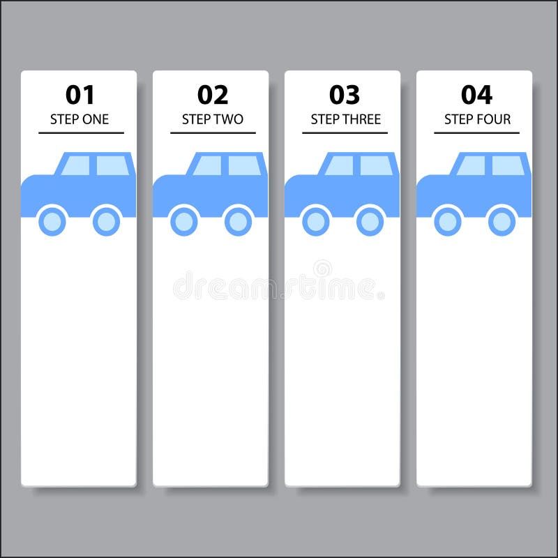 Modern Design Business Number Banners Template or Website Layout. Info ...