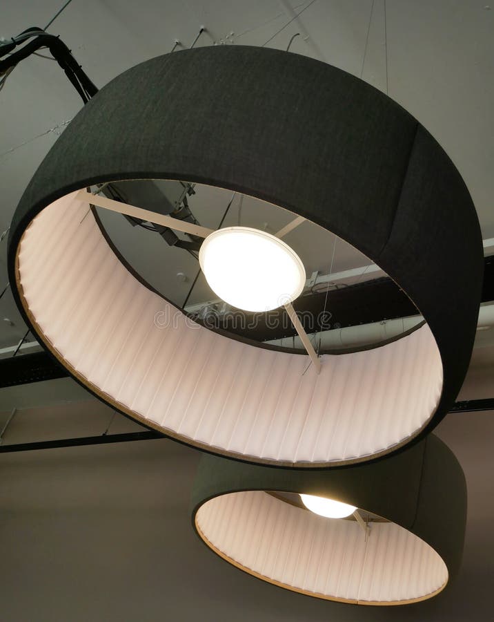 Modern Design Ceiling Lamps Stock Photo - Image of lamp, design: 174437994