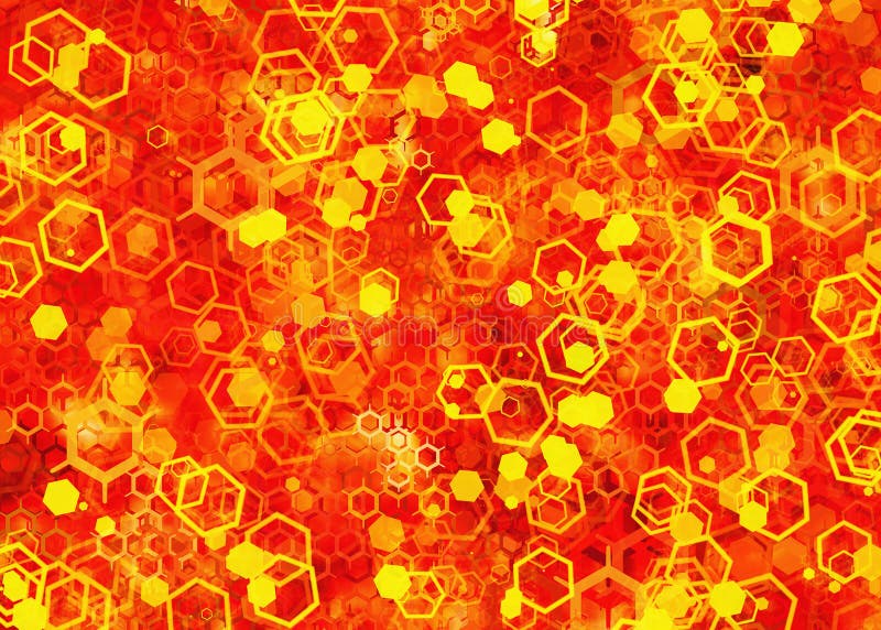 Modern Design of Cellular World Stock Photo - Image of design, dense ...