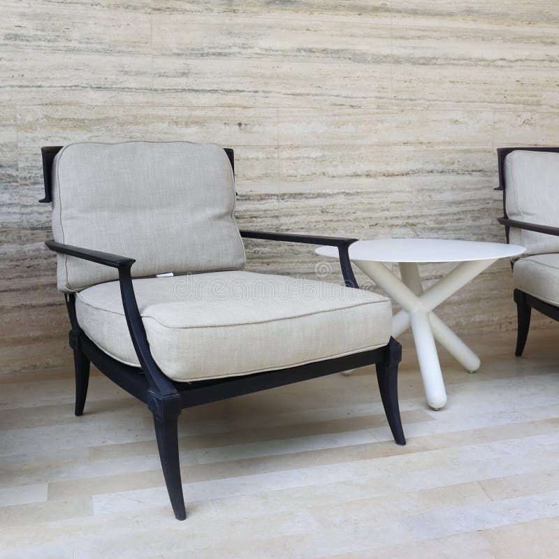 Modern design chair stock image. Image of lifestyle, beige - 70284069