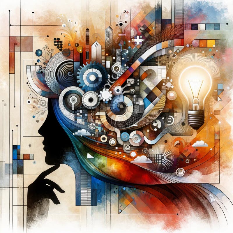 A Modern Design Collage Depicting the Concept of Expressing Ones ...