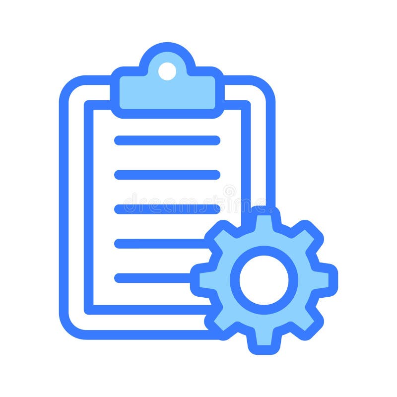 Modern Design of Content Management Icon, Project Development Vector ...