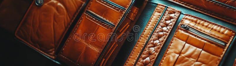 Modern Design and Elegance are Showcased by Stylish Leather Wallets ...