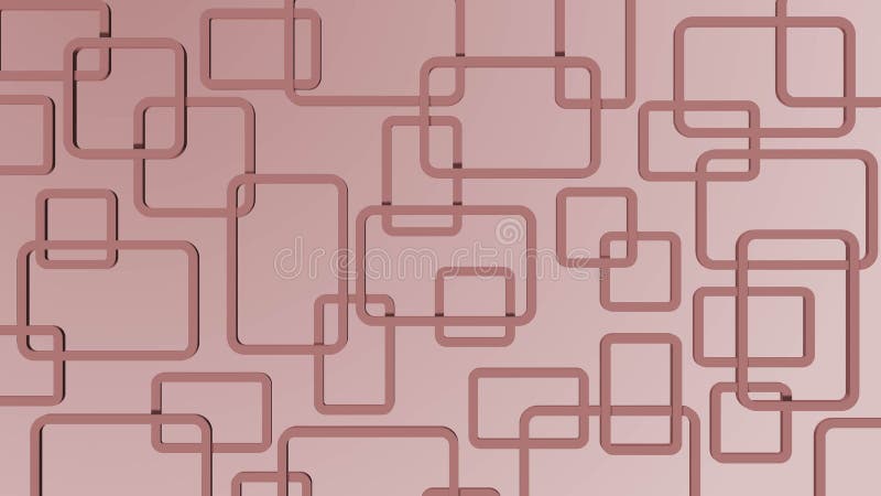 Modern Design of Graphic Elements in Rose Color - Rectangle Frames ...