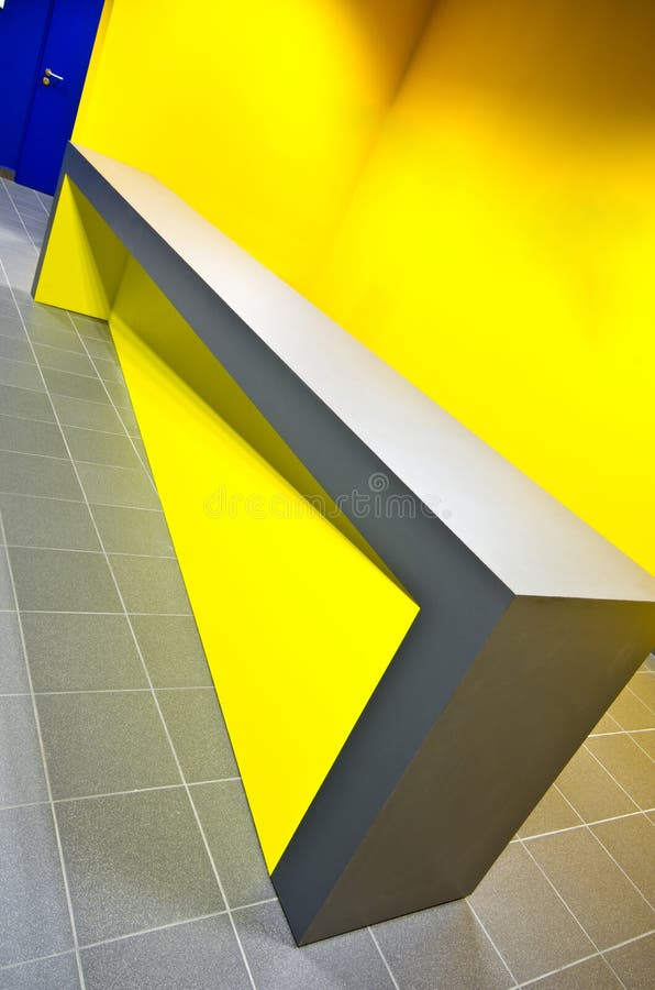 Modern design gym counter stock photo. Image of design - 43703814