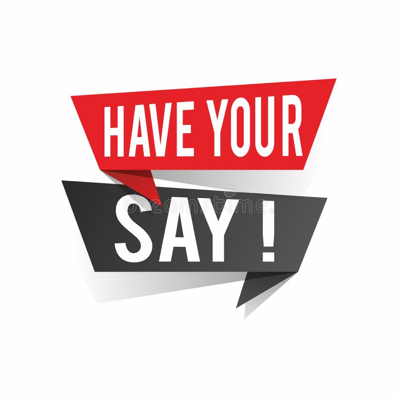 Have Your Say Icon Stock Illustrations – 110 Have Your Say Icon Stock ...