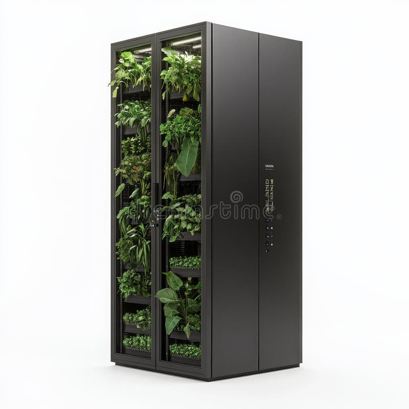 Modern Design is Incorporated into the Vertical Garden System, Which ...