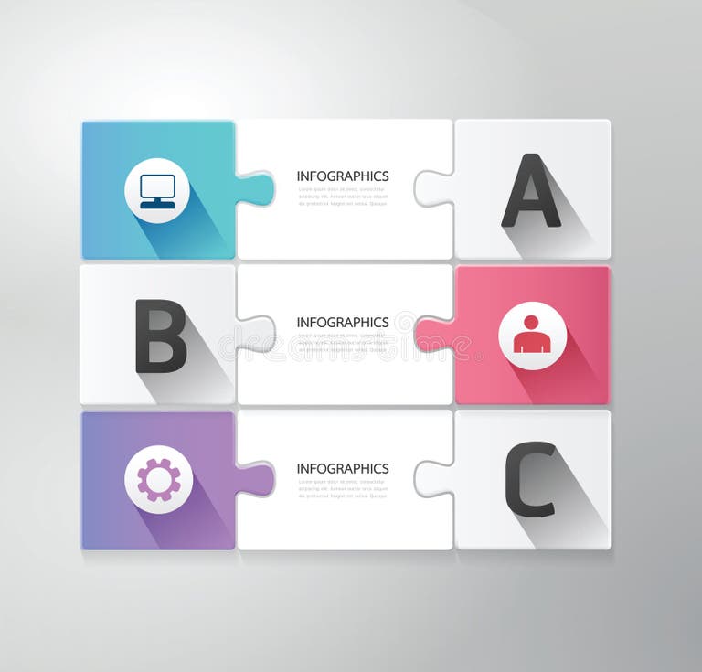 Layout Design Jigsaw Puzzles Stock Illustrations – 307 Layout Design ...