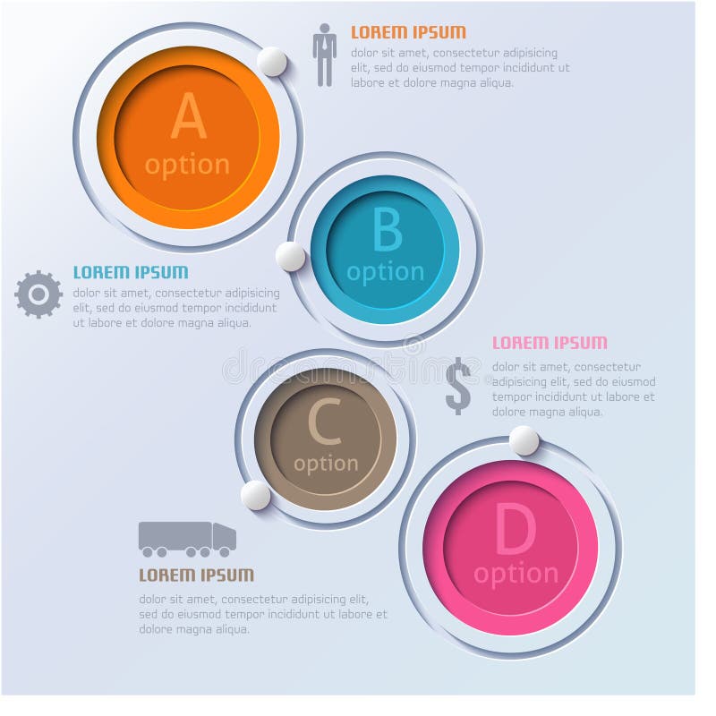 Modern Design Layout stock illustration. Illustration of choice - 33723431