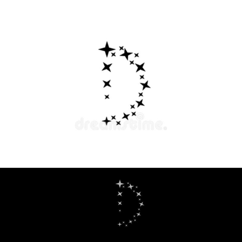 Modern Design Letter D Symbol for Element Design Stock Vector ...