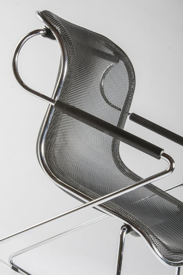 Modern design metal chair stock image. Image of pattern - 63015335