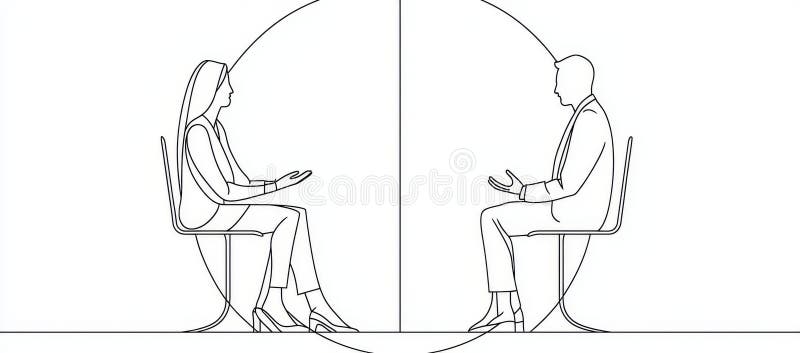 This is a Modern Design of a Modern Interview with Recruiter and ...