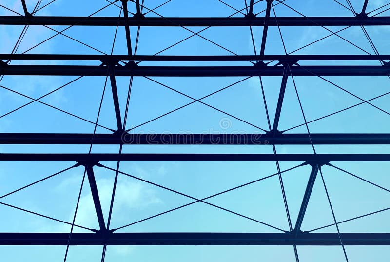 Modern Design Office Interior Building with Window Glasses Stock Photo ...