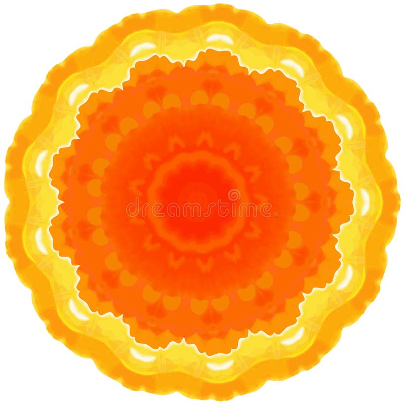 Modern Design Round Texture. Stock Vector - Illustration of ornament ...