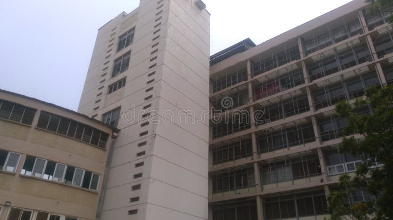 Modern Design Storey Building for Office Work Stock Photo - Image of ...