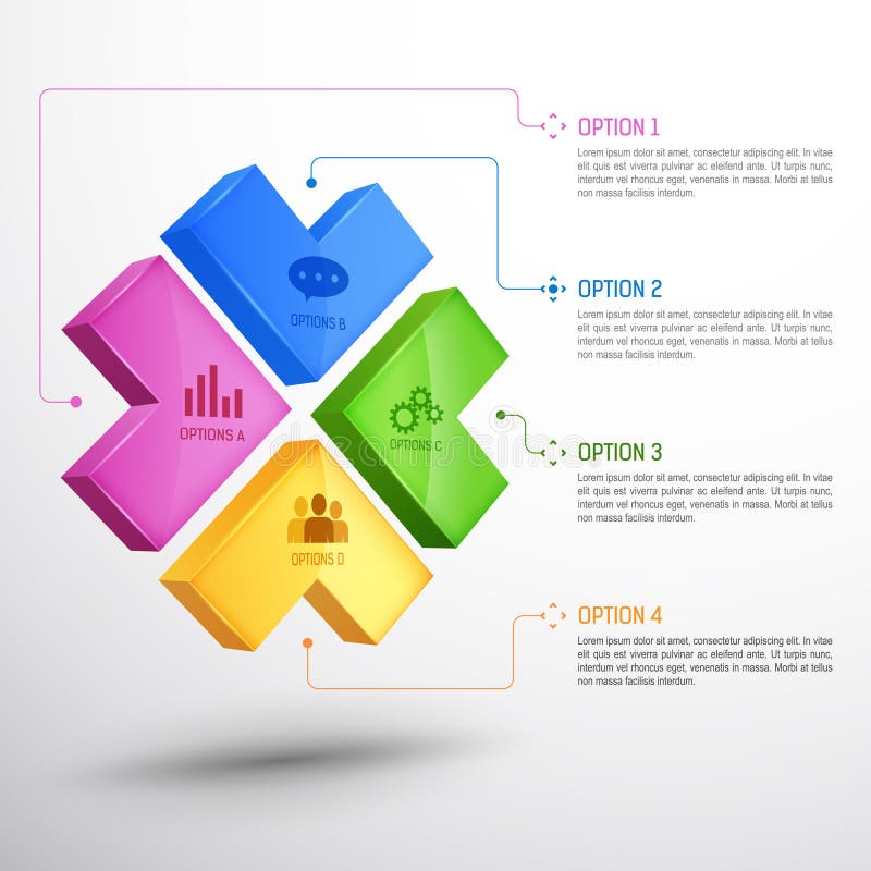 Modern Design template stock illustration. Illustration of button ...