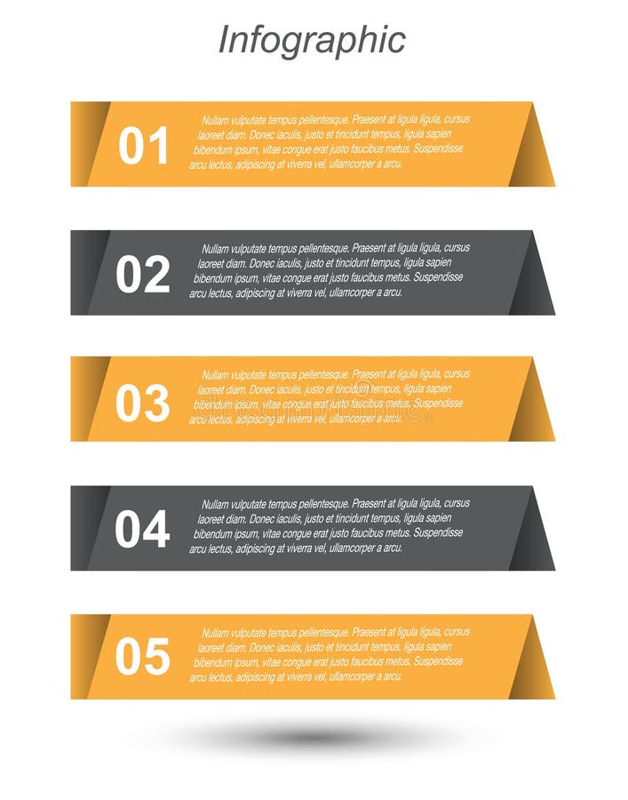 Info-graphic Design Template. Stock Vector - Illustration of palette ...