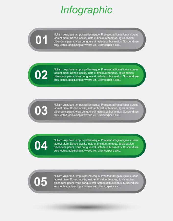 Info-graphic Design Template. Stock Vector - Illustration of backdrop ...