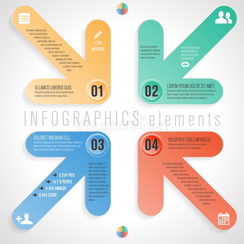 Abstract Toolbox Theme Infographics Stock Vector - Illustration of ...