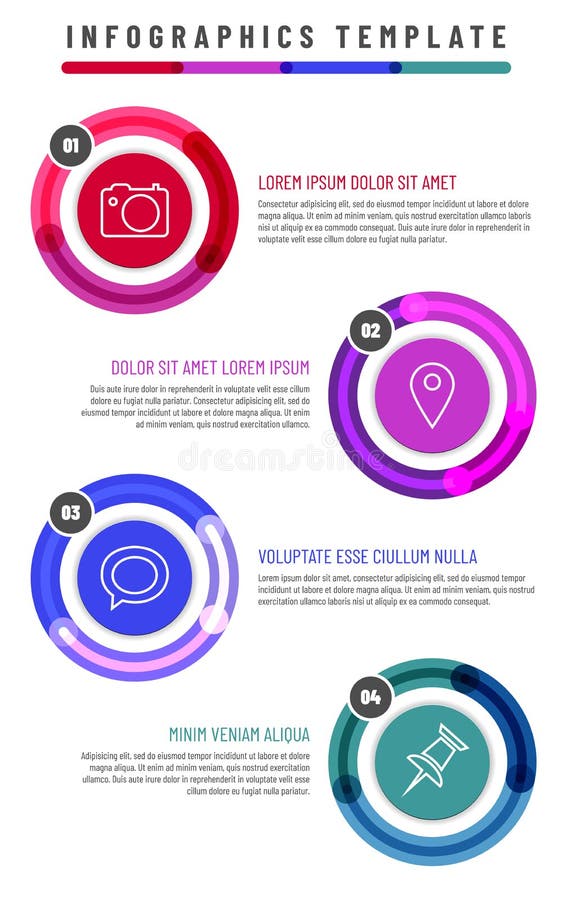 Timeline and Frames - Modern Infographic Template Stock Vector ...