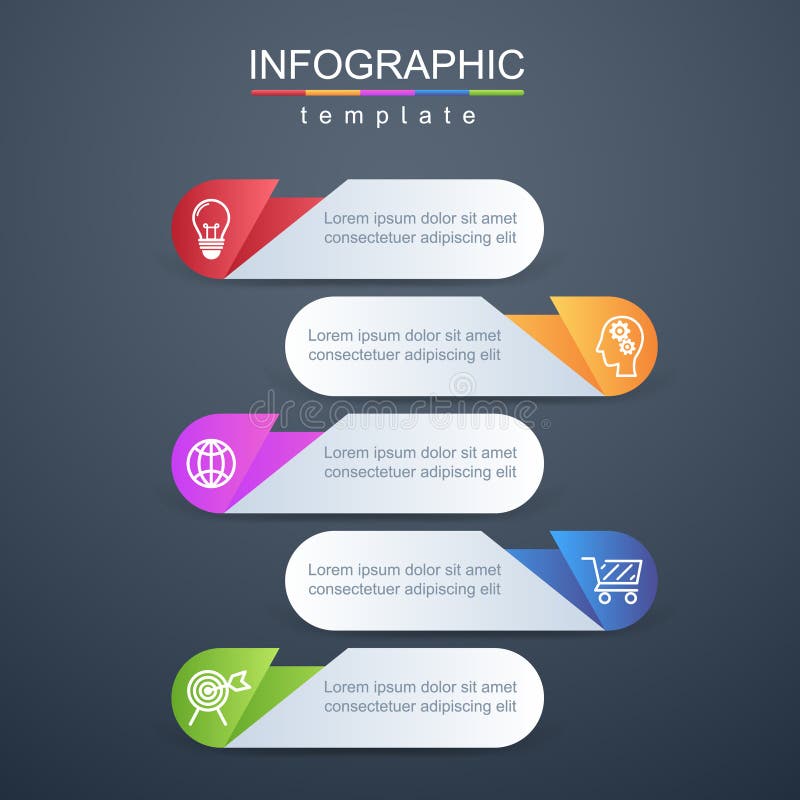 Modern Design Templates for Presenting Marketing Information or ...