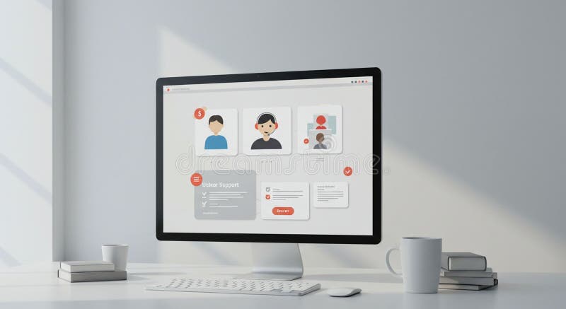 Large Computer System Stock Illustrations – 5,020 Large Computer System ...