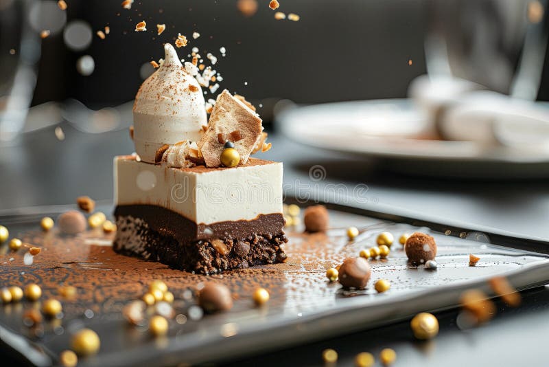 Modern Dessert Tasting Menu Presentation, Where Avant-garde Creations ...