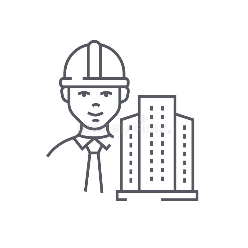 Modern Developer - Modern Black Line Design Style Icon Stock Vector ...