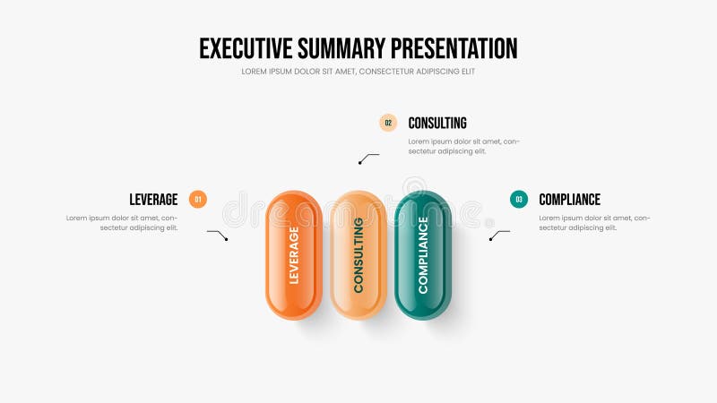 Modern Development 3 Option Diagram Slideshow Template Stock Vector ...