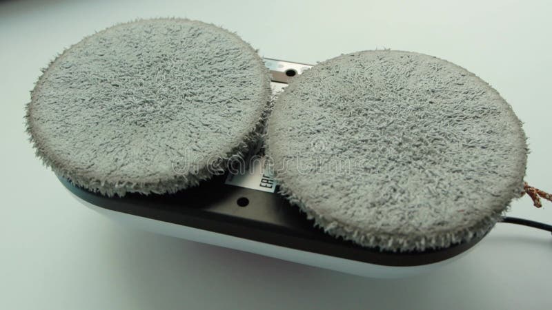 Modern Device Robot Window Cleaner with Microfiber Rags. a Device for ...