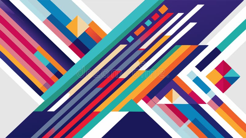 Modern Diagonal Abstract Background Colorful Geometric Element and ...