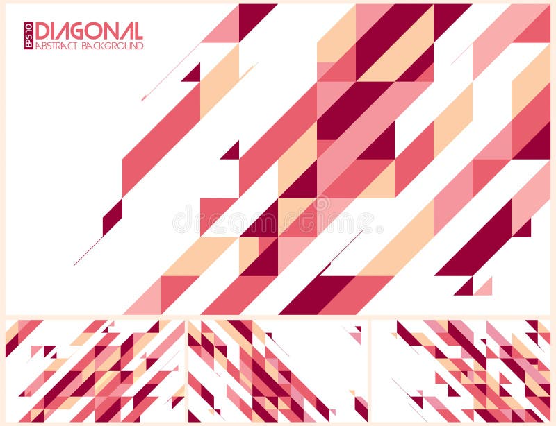 Modern Diagonal Abstract Background Stock Vector - Illustration of ...