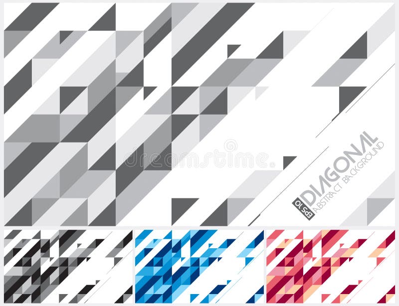 Modern Diagonal Abstract Background Stock Vector - Illustration of ...
