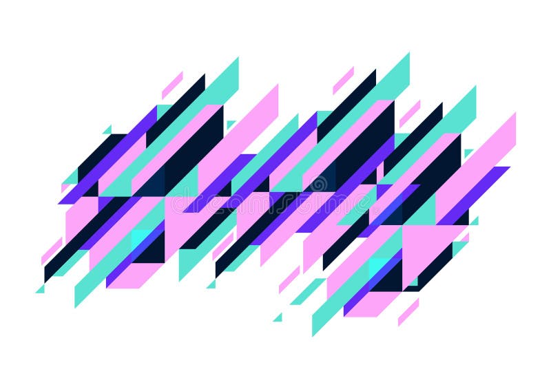 Modern Diagonal Abstractbackground Geometric Element. Stock Vector ...