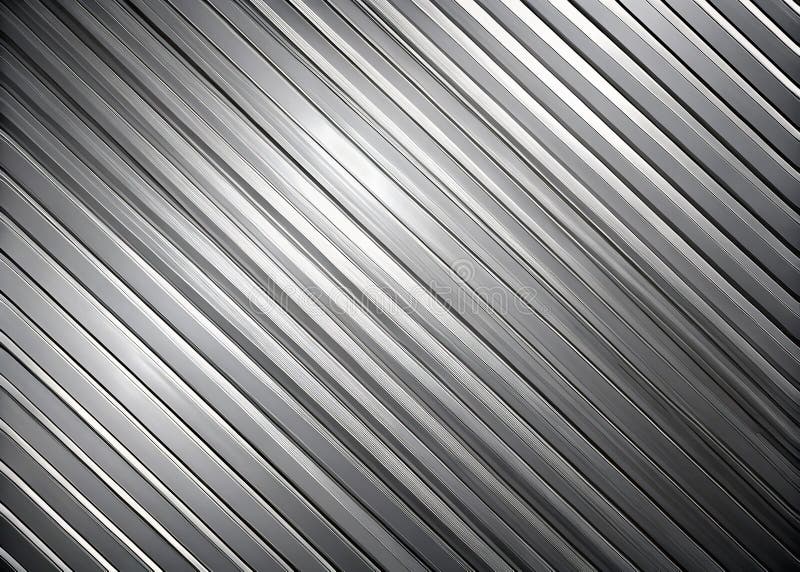 Modern Diagonal Grey Stripes Background Sleek Silver Design for Posters ...