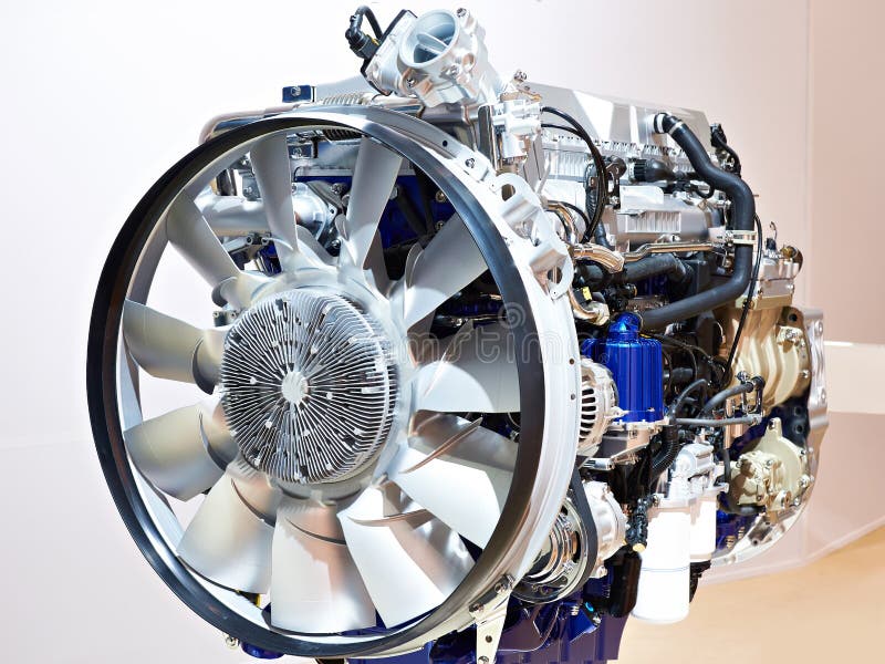 Modern diesel engine truck stock image. Image of truck - 159367927