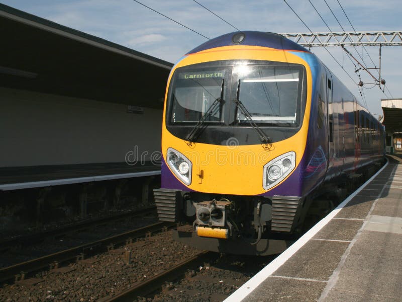 Modern diesel train stock image. Image of travel, technology - 2839687