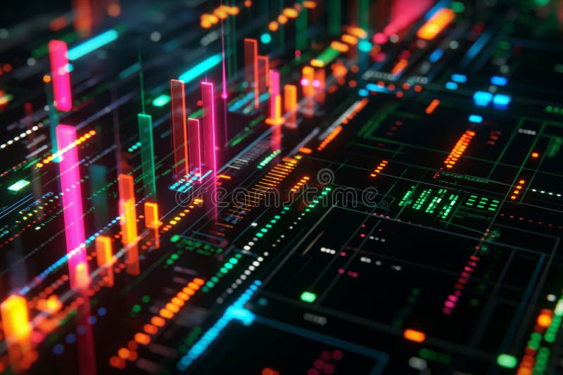 Modern Digital Abstract 3D Background. Can Be Used in the Description ...