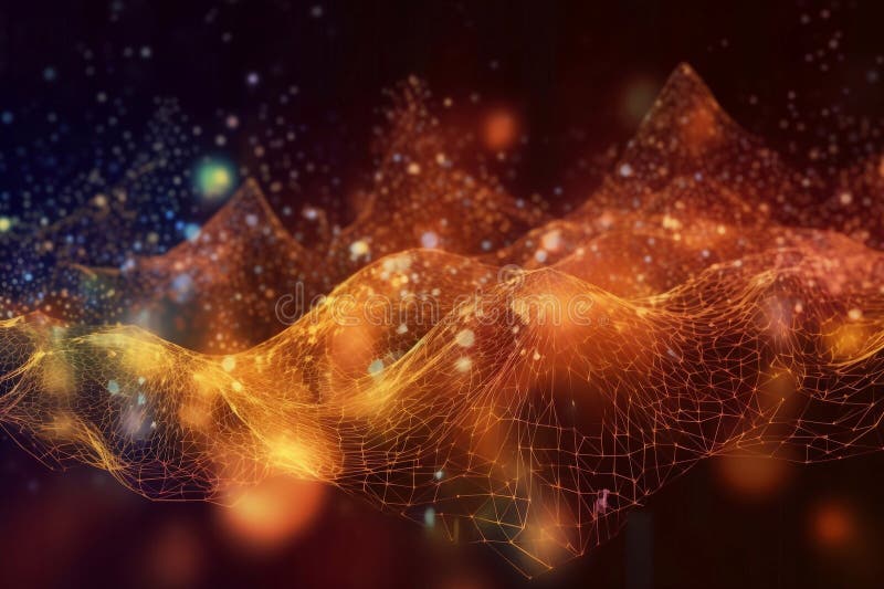 Modern Digital Abstract 3D Background. Can Be Used in the Description ...