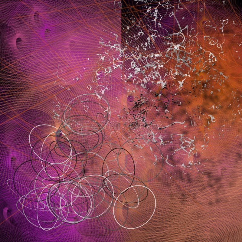 Modern Digital Art stock illustration. Illustration of artistic - 221153564