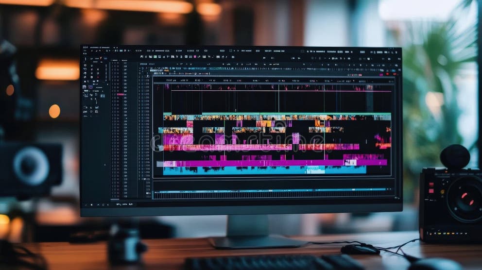 Modern Digital Audio Workstation Interface Stock Illustration - Illustration of streamingmusic ...