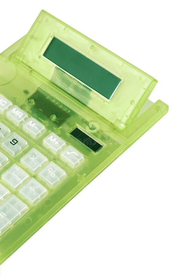 Modern digital calculator stock image. Image of convenient - 2232089