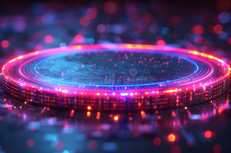 Futuristic Coin Design Stock Illustrations – 6,606 Futuristic Coin ...