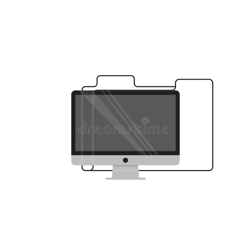 Modern Digital Computer Screen. UI, UX Interface Webdesign Element ...