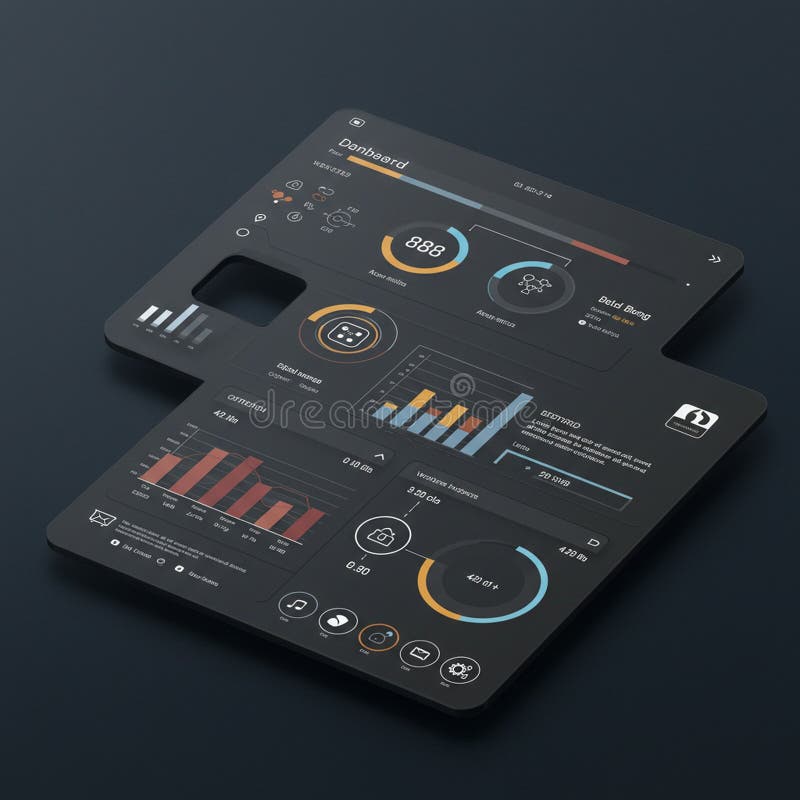 Modern Digital Dashboard Stock Illustrations – 63,957 Modern Digital ...