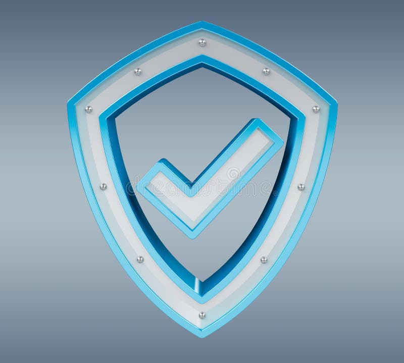Shield antivirus stock illustration. Illustration of business - 12470064