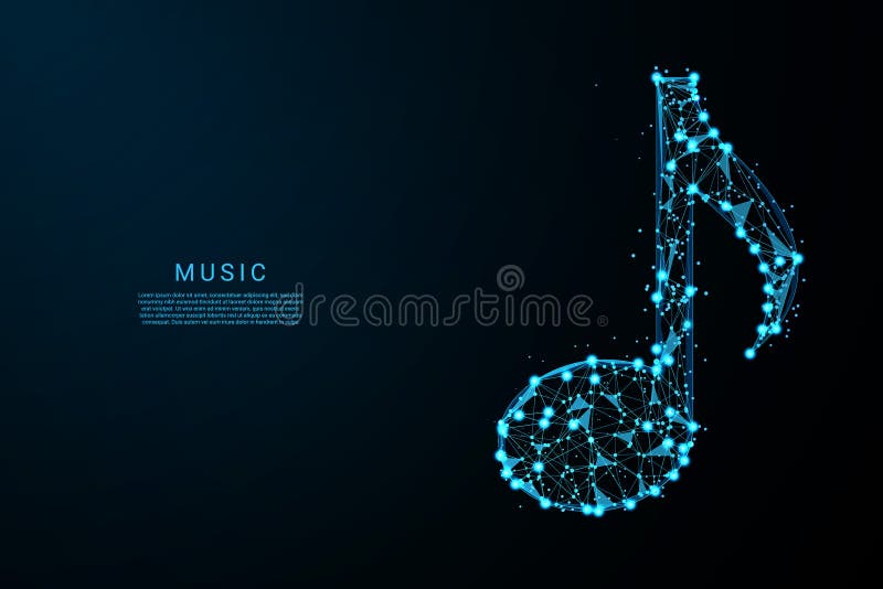 Glowing Blue Polygonal Wireframe Style Stock Illustrations – 1,272 ...